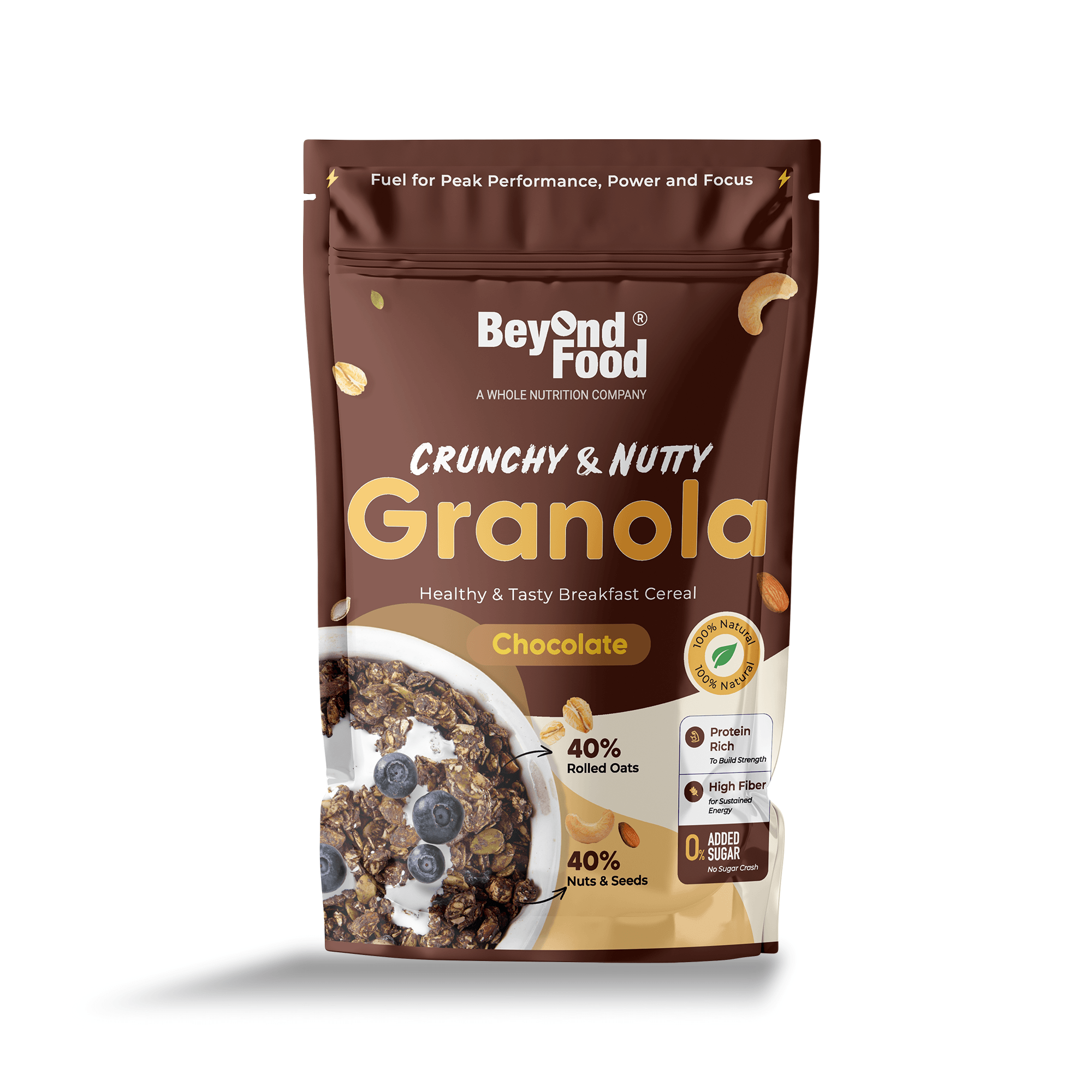 Beyond Food Granola – Wholesome Breakfast Cereals with Crunch & Nutrition